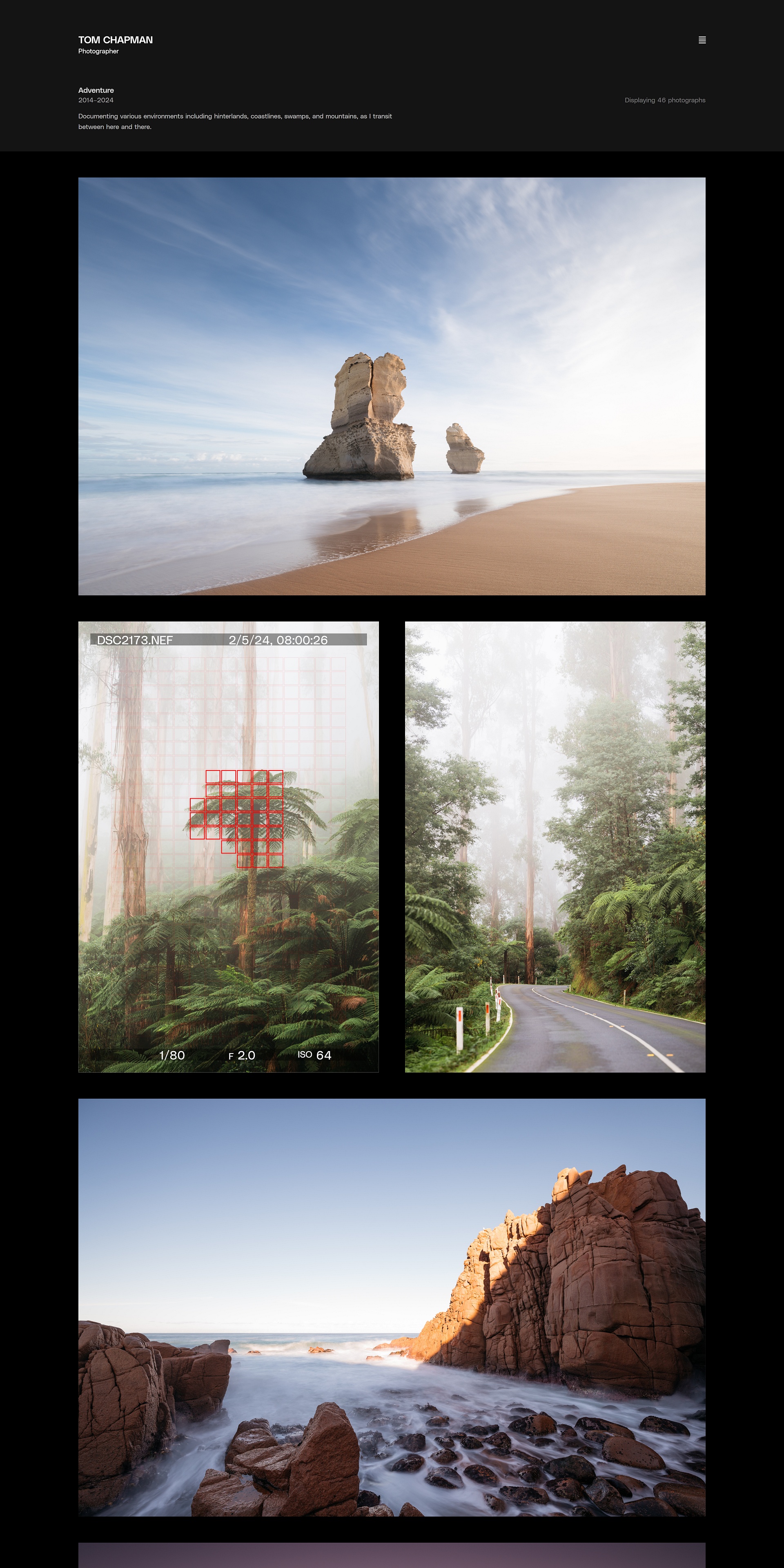 Tom Chapman: Photographer